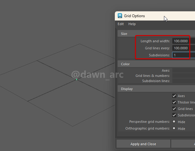 [Maya]Display-Viewport